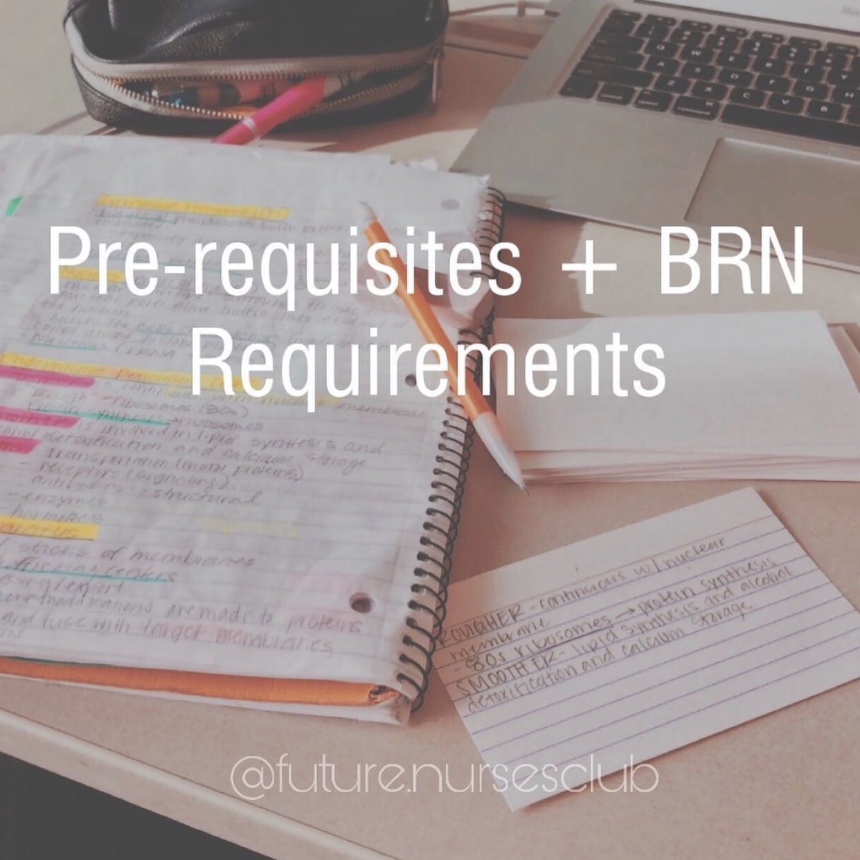 Pre-requisites and BRN Requirements | FUTURE NURSES CLUB